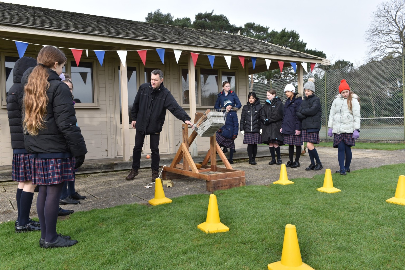 Upper 3 Interdisciplinary Lesson Hits the Target - Talbot Heath